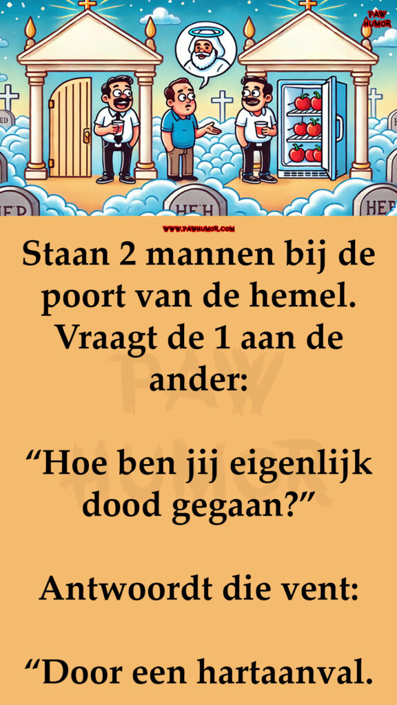Hoe ben jij eigenlijk dood gegaan? – PAW HUMOR